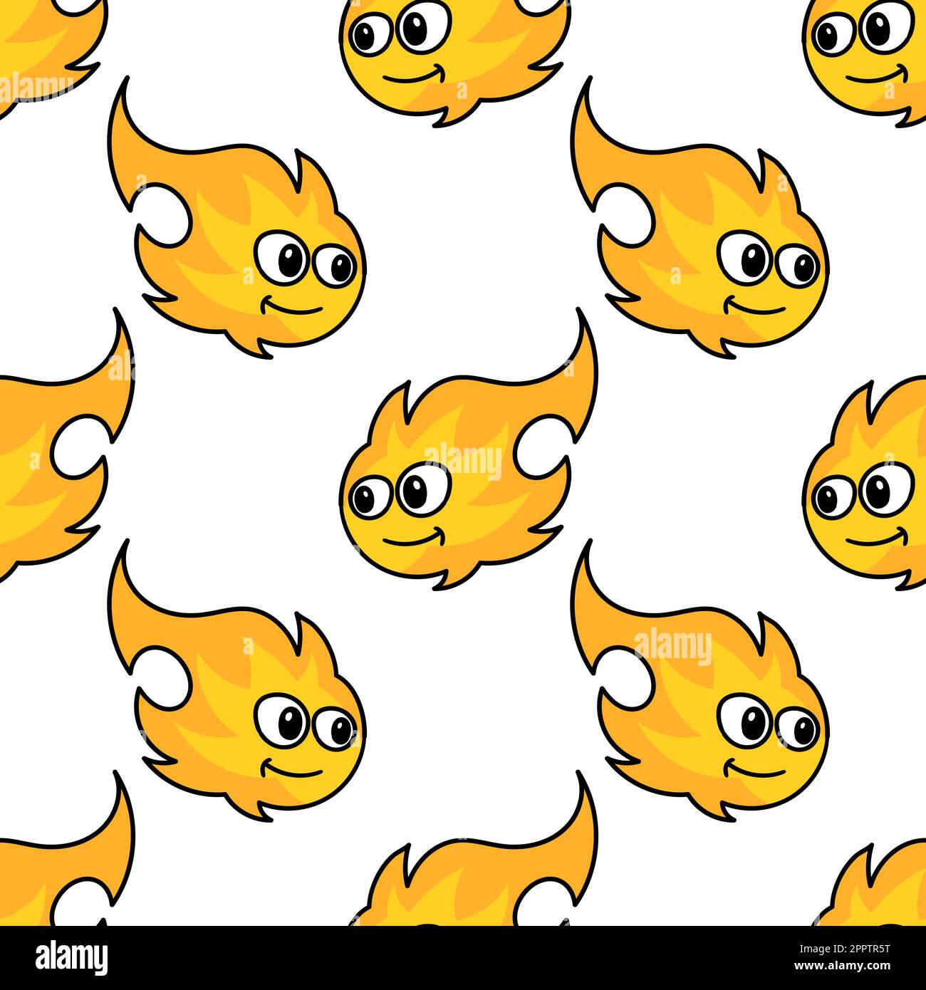 fire emoticon pattern seamless textile print. repeat pattern background ...