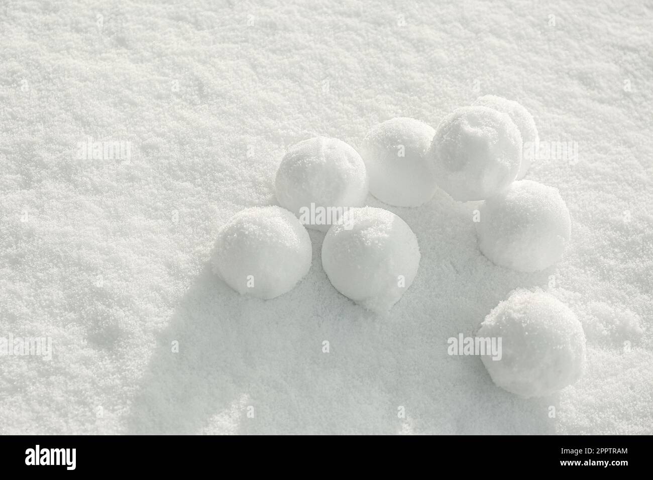 Snowballs pile hi-res stock photography and images - Alamy