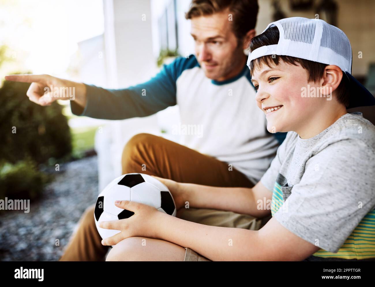 Dad is my biggest inspiration. a father and his son bonding on their ...