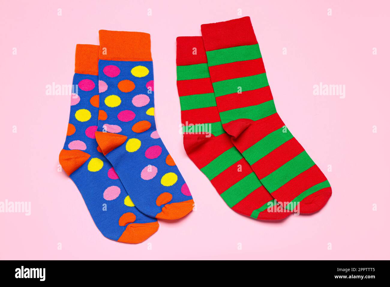 Light pink socks hi-res stock photography and images - Alamy