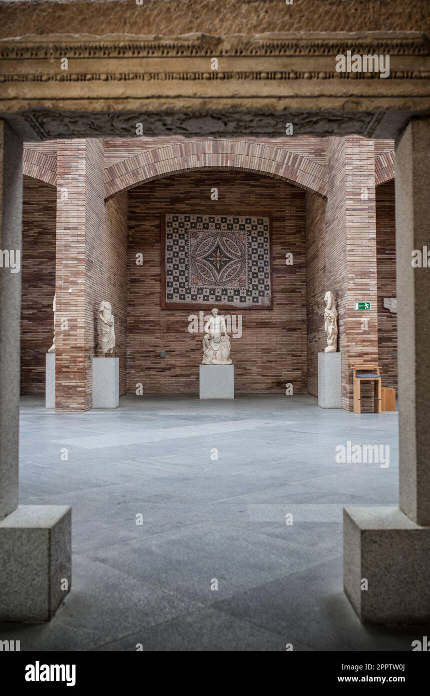 Merida, Spain - December 20th, 2017: National Museum of Roman Art in ...