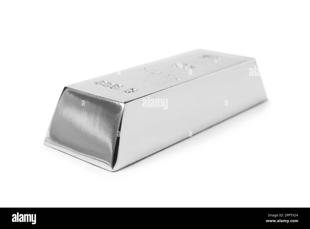 Silver bullion bar ingot hi-res stock photography and images - Alamy