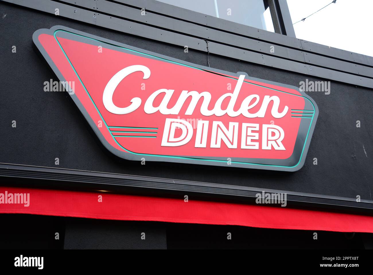 Camden Diner, Camden Town, London Stock Photo - Alamy