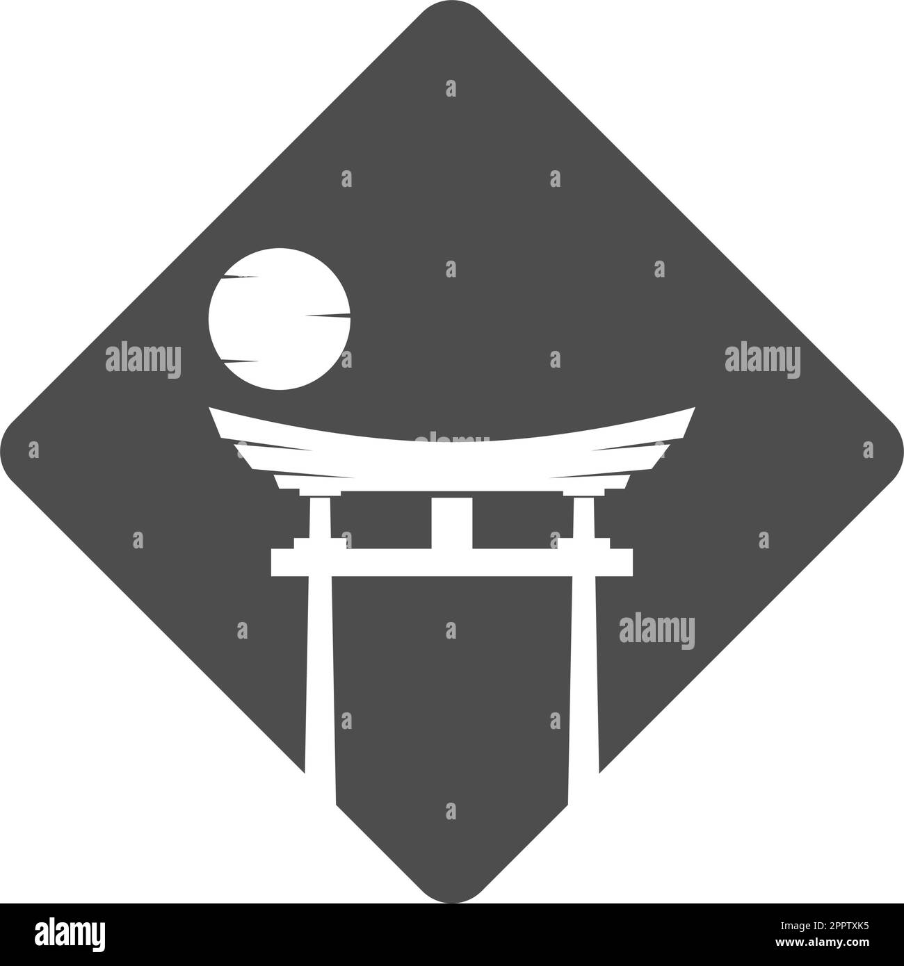 Torri gate icon design Stock Vector Image & Art - Alamy