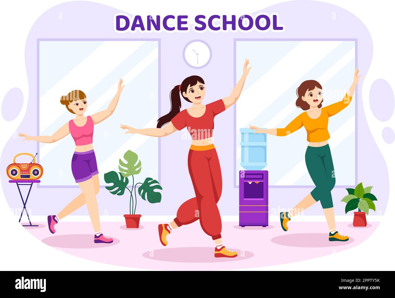 Dance academy Stock Vector Images - Alamy