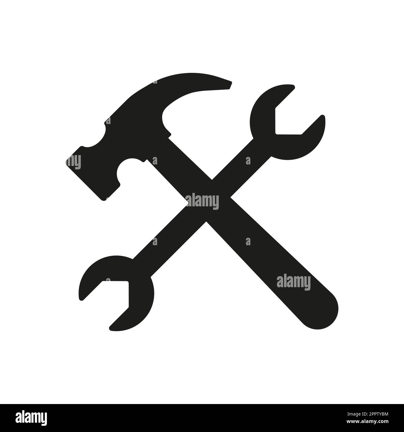 Repair tools vector sign on white background Stock Vector Image & Art ...