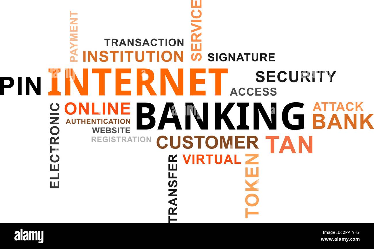 word cloud - internet banking Stock Vector Image & Art - Alamy