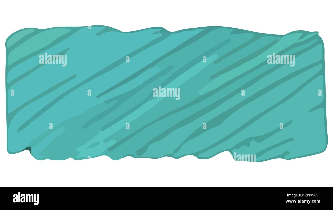 Green rectangular shape with diagonal brush strokes in grunge style ...