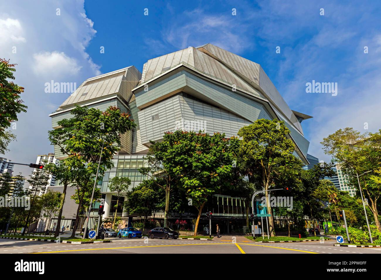 The Star Vista, shopping mall is suburban mall in the west with shops ...