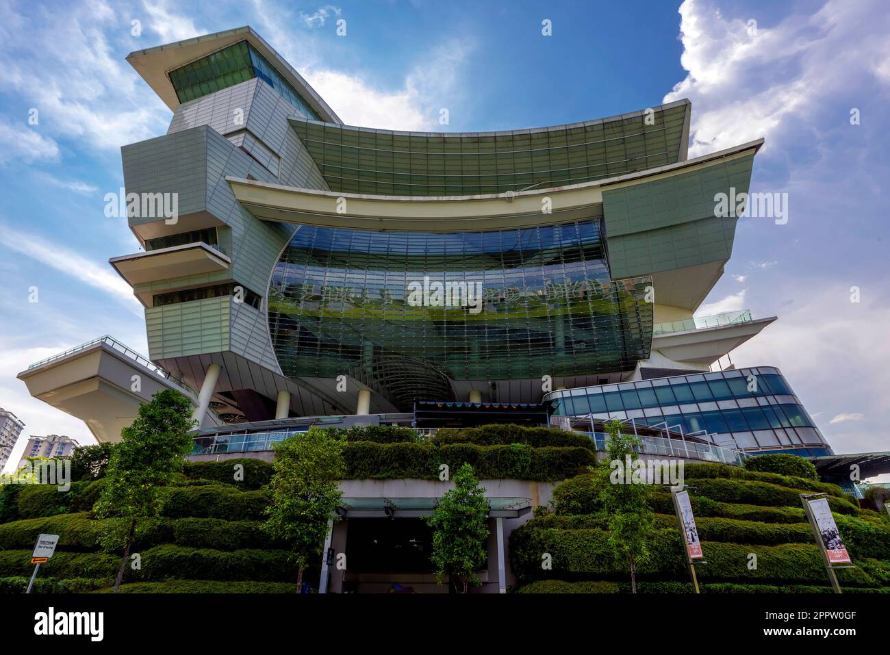 The Star Vista, shopping mall is suburban mall in the west with shops ...