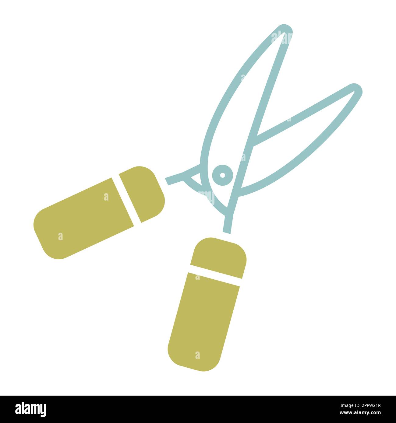 Hedge pruning shears Stock Vector Images - Alamy