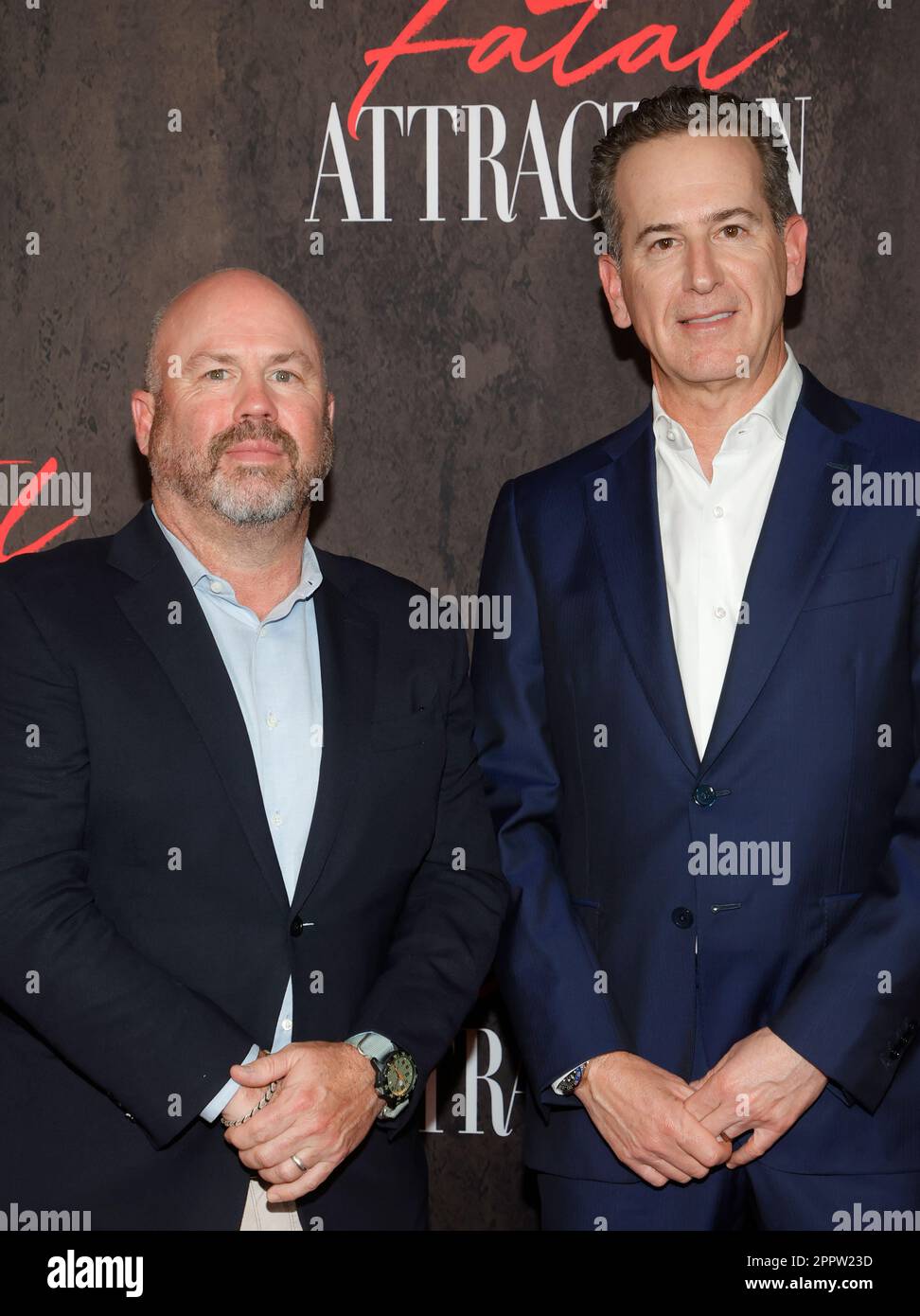 24 April 2023 Los Angeles, California - Justin Falvey,Darryl Frank ...