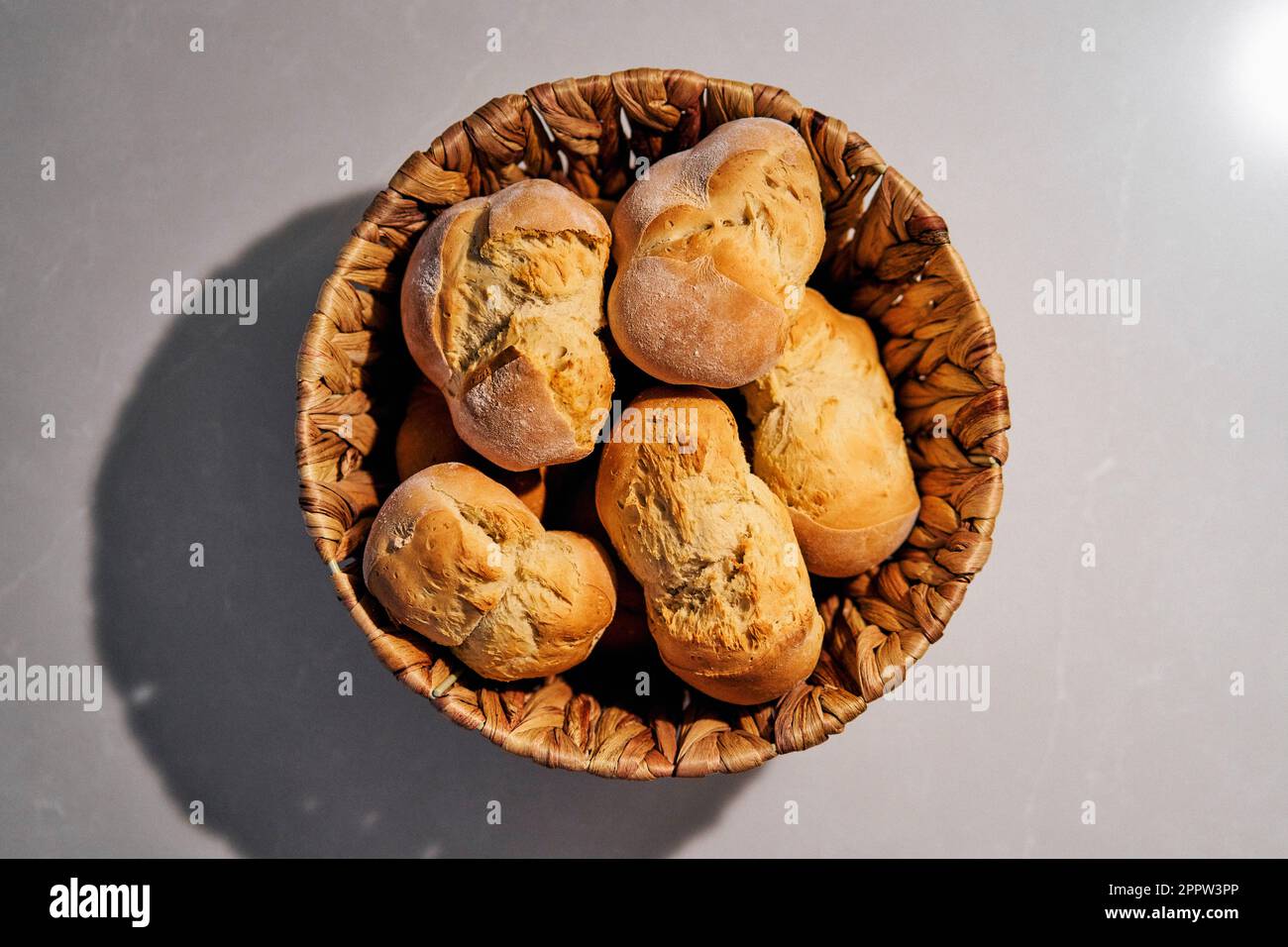 From above baked bread hi-res stock photography and images - Alamy
