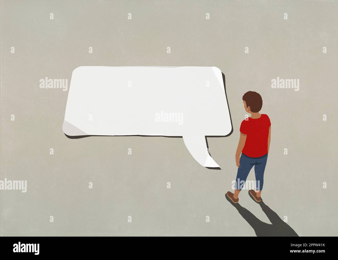Blank text bubble hi-res stock photography and images - Alamy