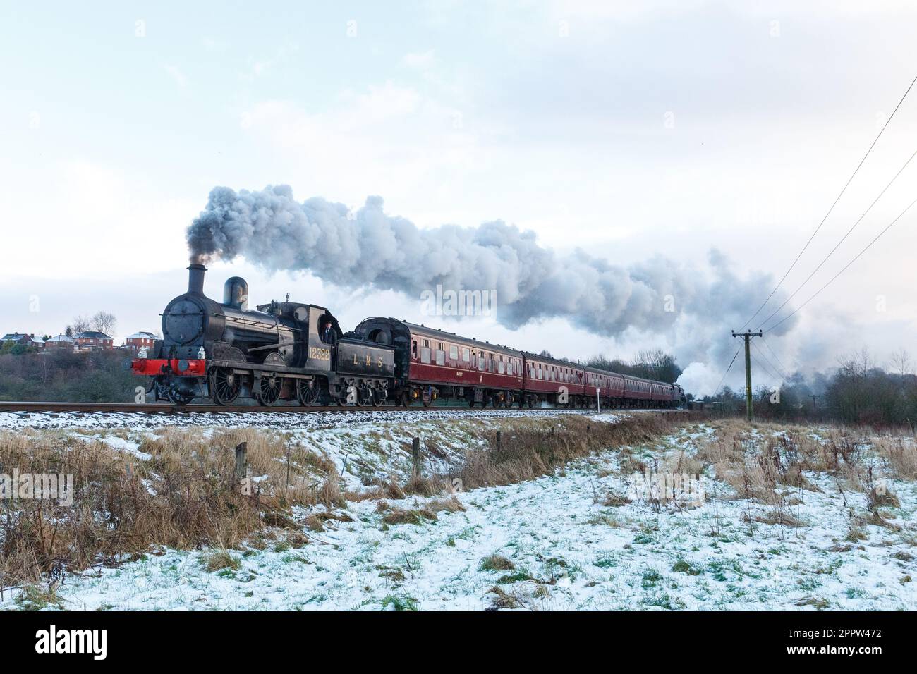 Railway steam locomotive loco lms hi-res stock photography and images ...