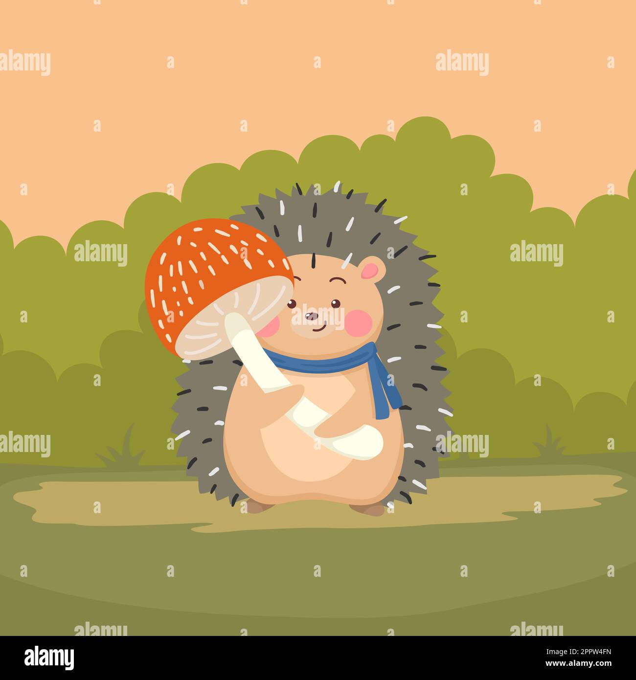 Spike mushroom Stock Vector Images - Alamy