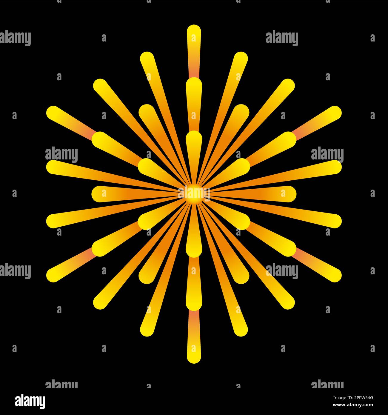 Golden sunbeams, symbol derived from a Flower of Life, Sacred Geometry ...