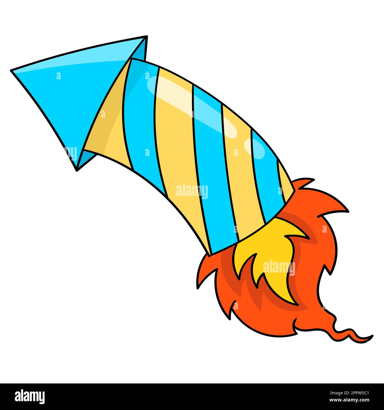 Missile rocket icon in outline hi-res stock photography and images - Alamy