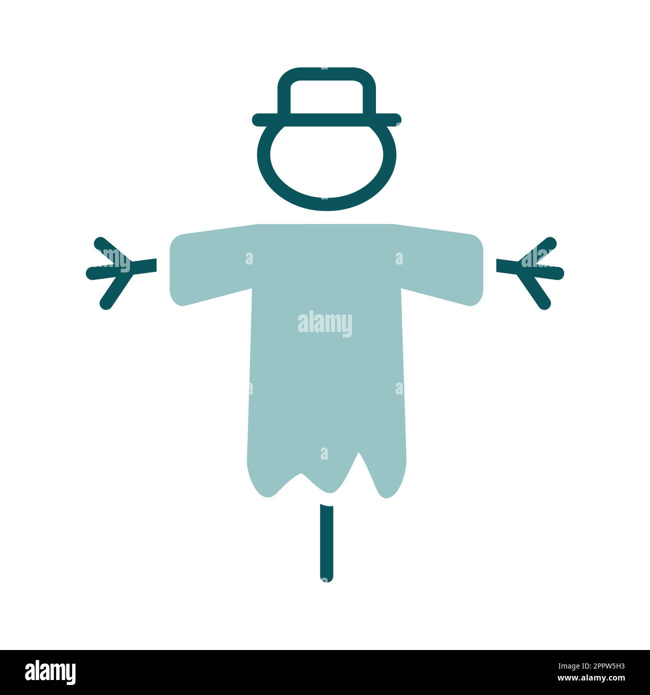 Scarecrow icon Cut Out Stock Images & Pictures - Alamy