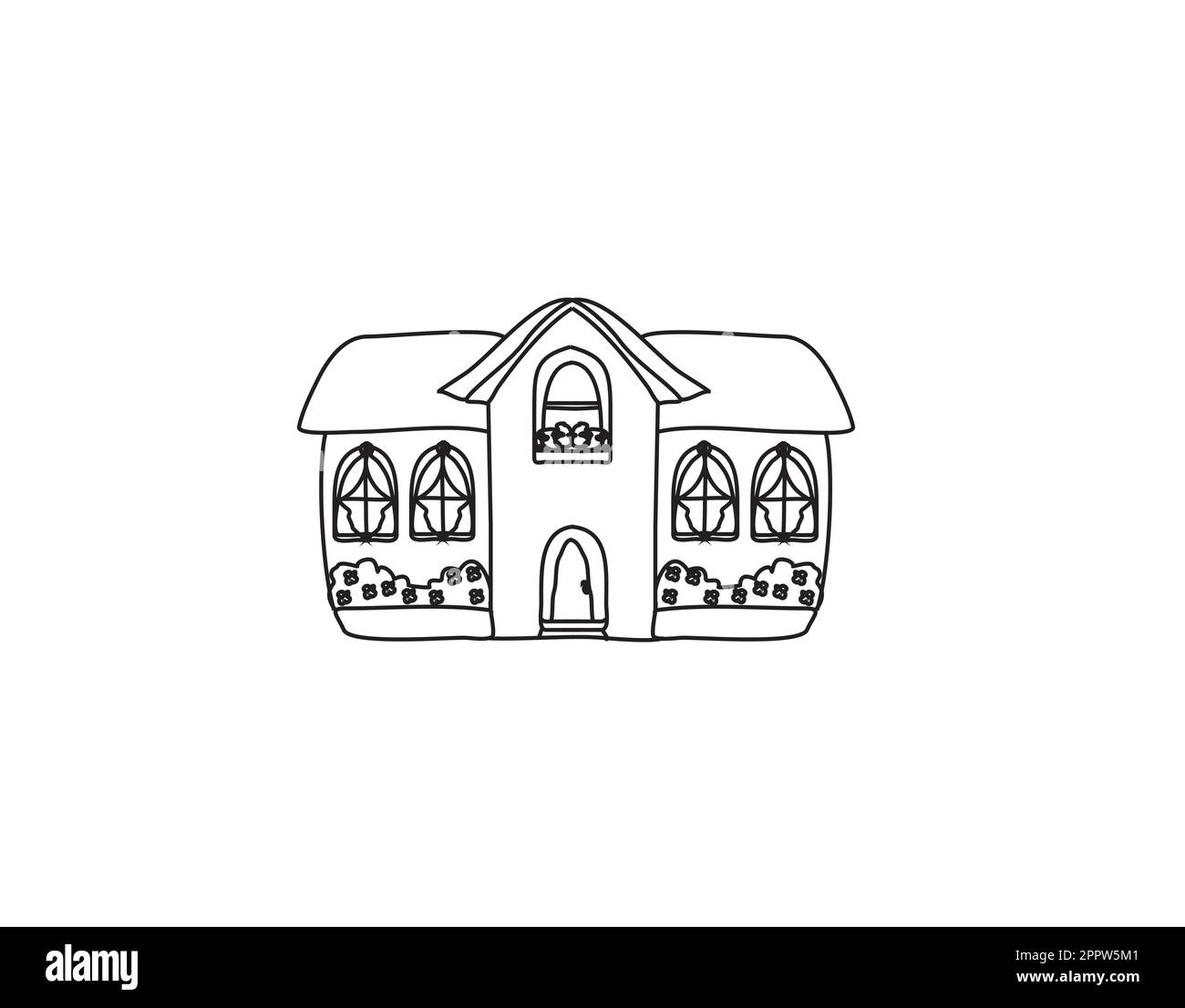 Sketch Doodle House Vector Illustration Stock Vector Image & Art - Alamy