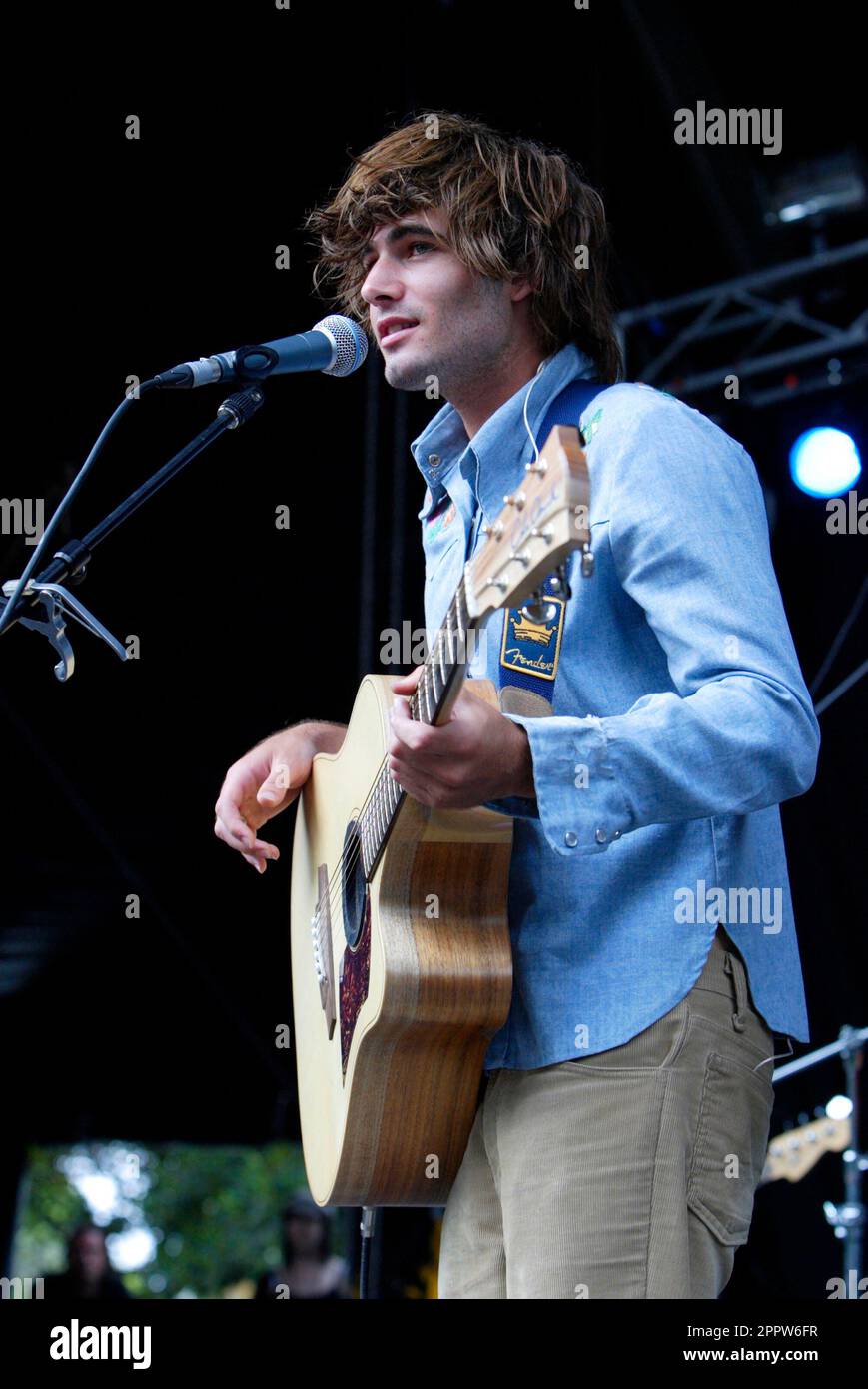 Angus and Julia Stone performing at Homebake 2007, Australia’s annual ...
