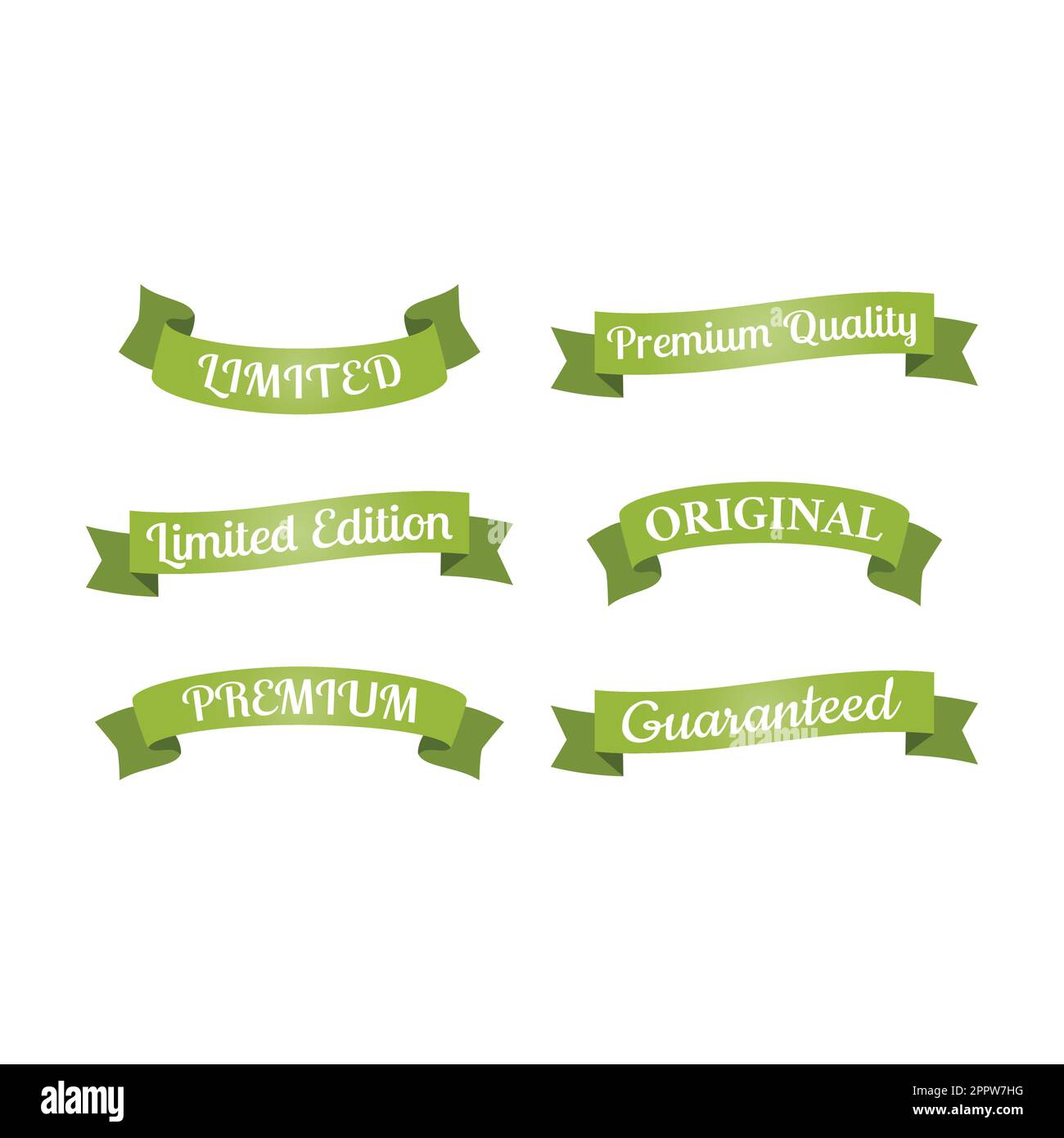 Limited edition, original ribbon banner set Stock Vector Image & Art ...