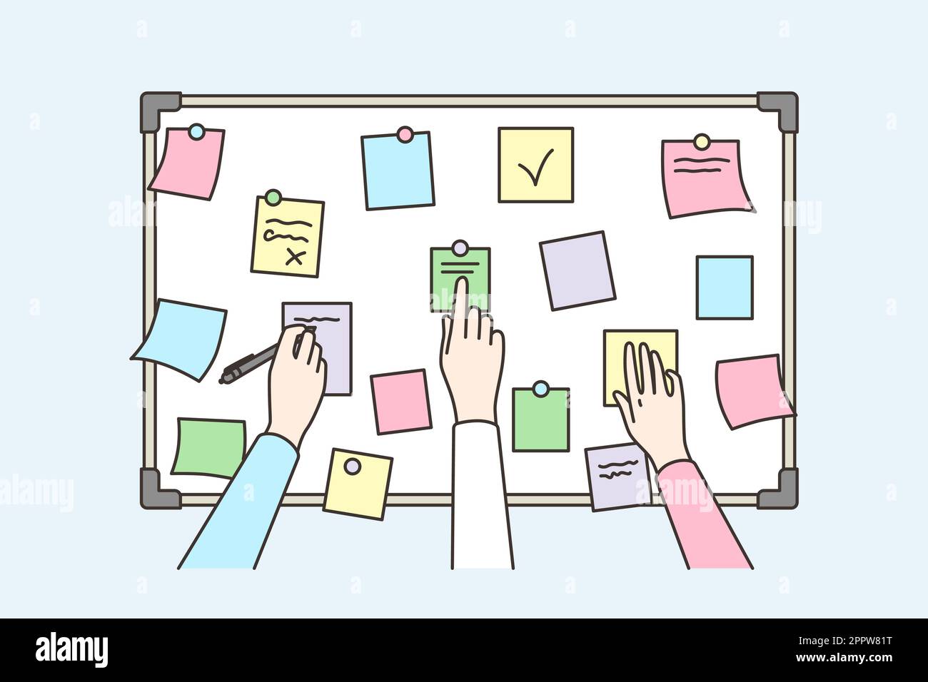 Using colleagues Stock Vector Images - Alamy