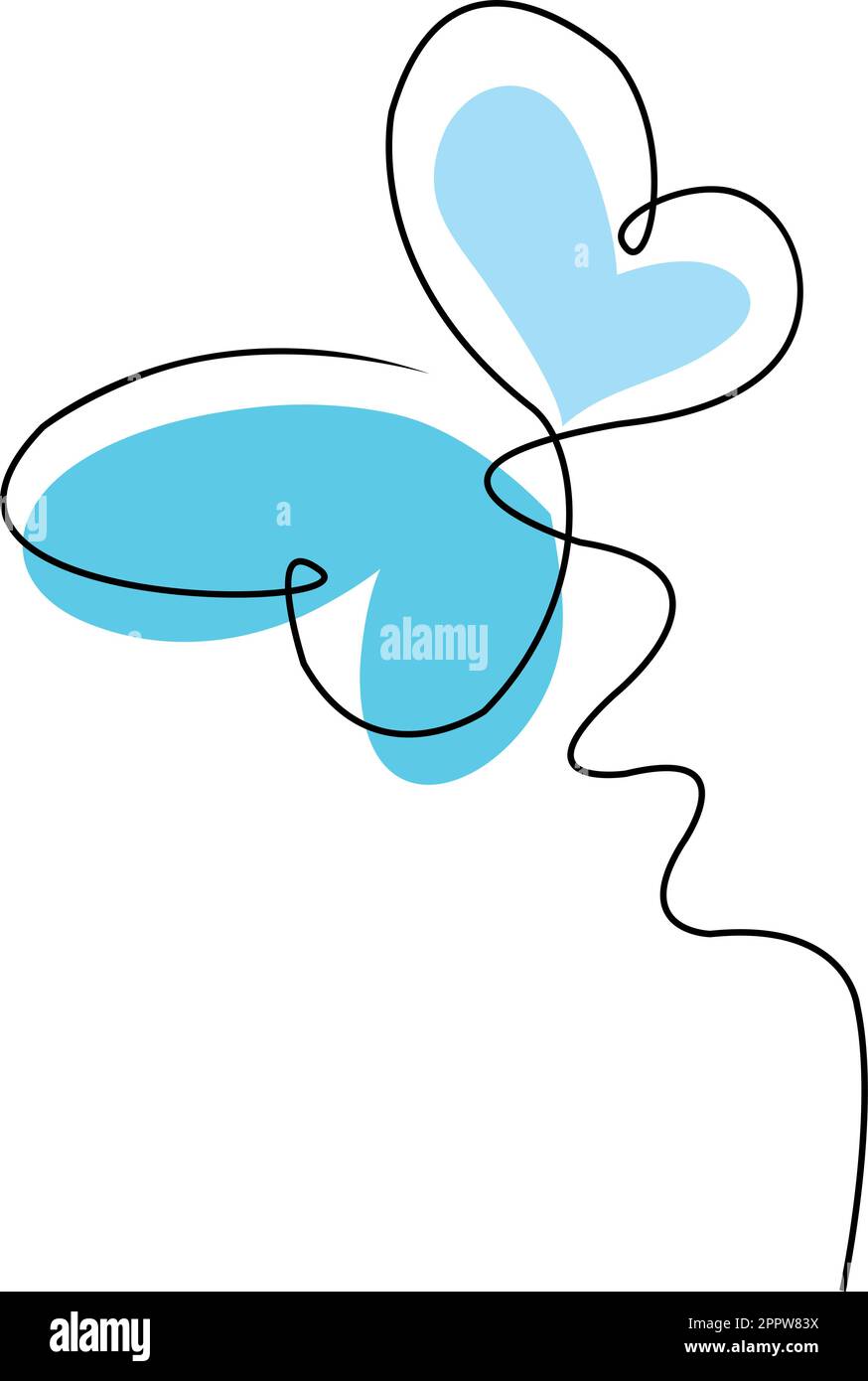 butterfly. line art. vector Stock Vector Image & Art - Alamy