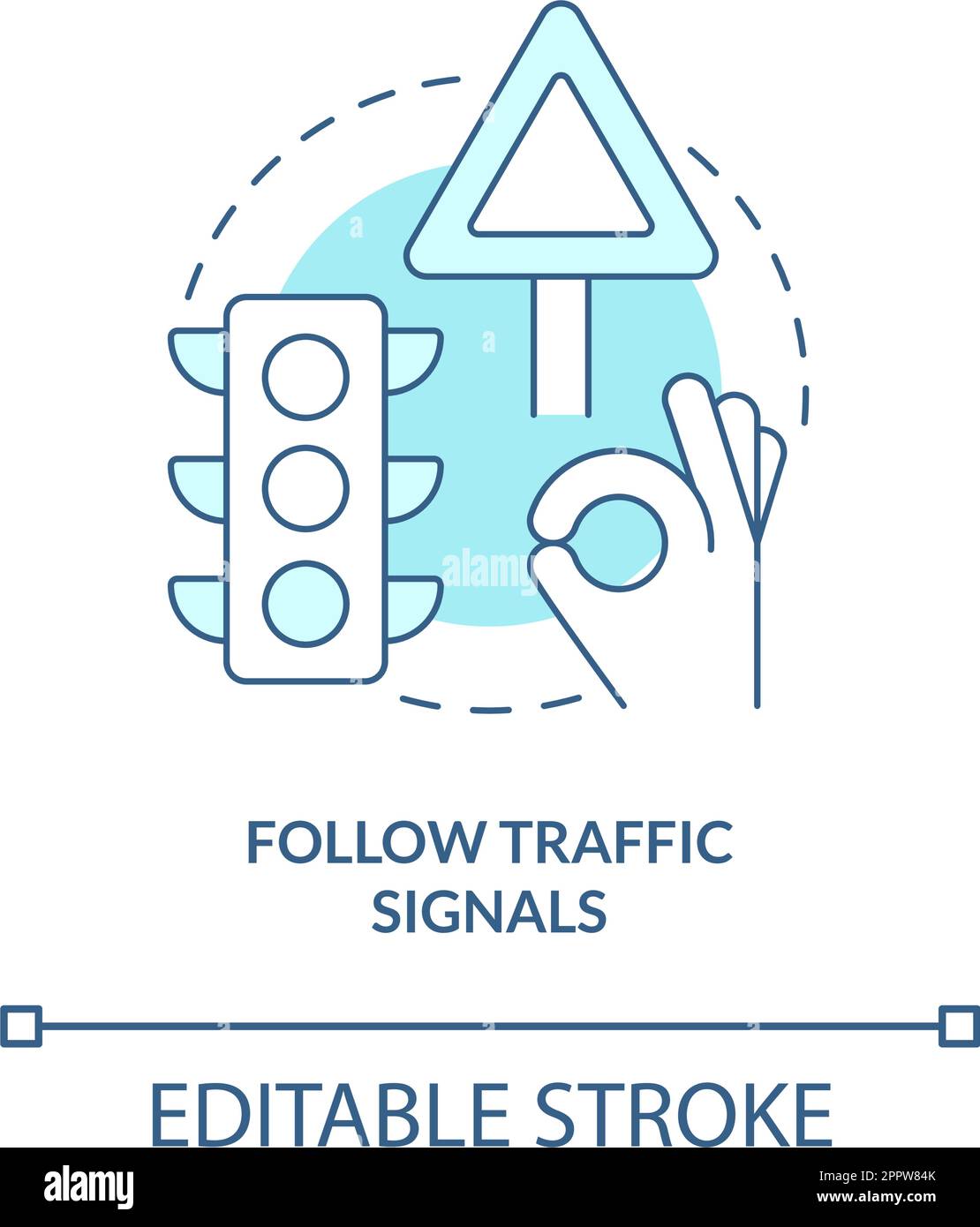 Follow me vehicle Stock Vector Images - Alamy