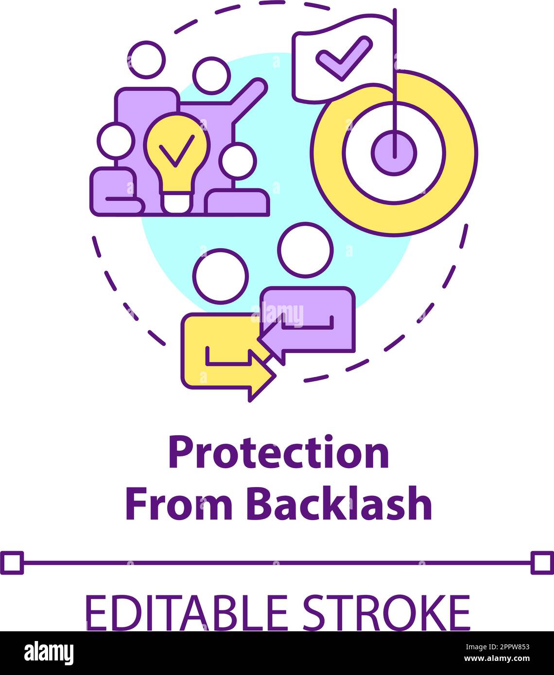 Circle backlash symbol hi-res stock photography and images - Alamy