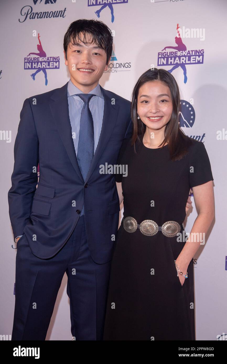 New York, United States. 24th Apr, 2023. Alex Shibutani and Maia ...