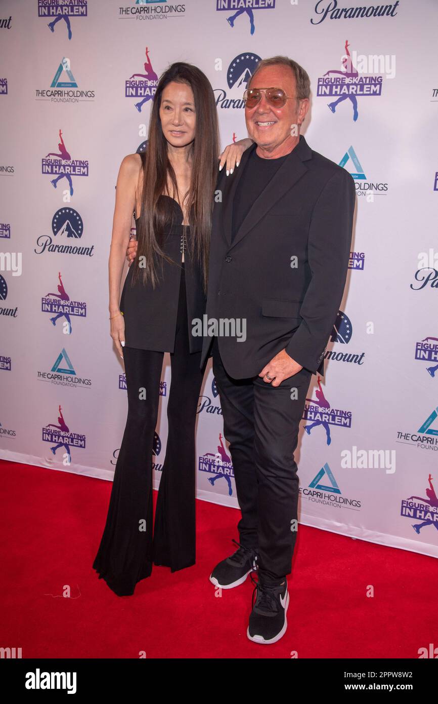 New York, United States. 24th Apr, 2023. Vera Wang and Michael Kors ...