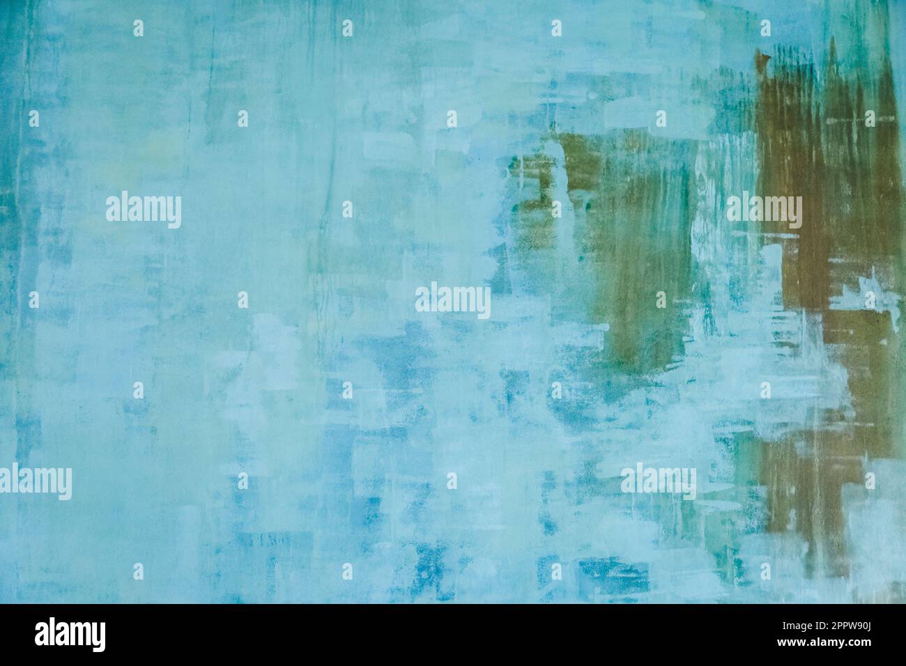 Old cement paint blue wall background Stock Photo - Alamy