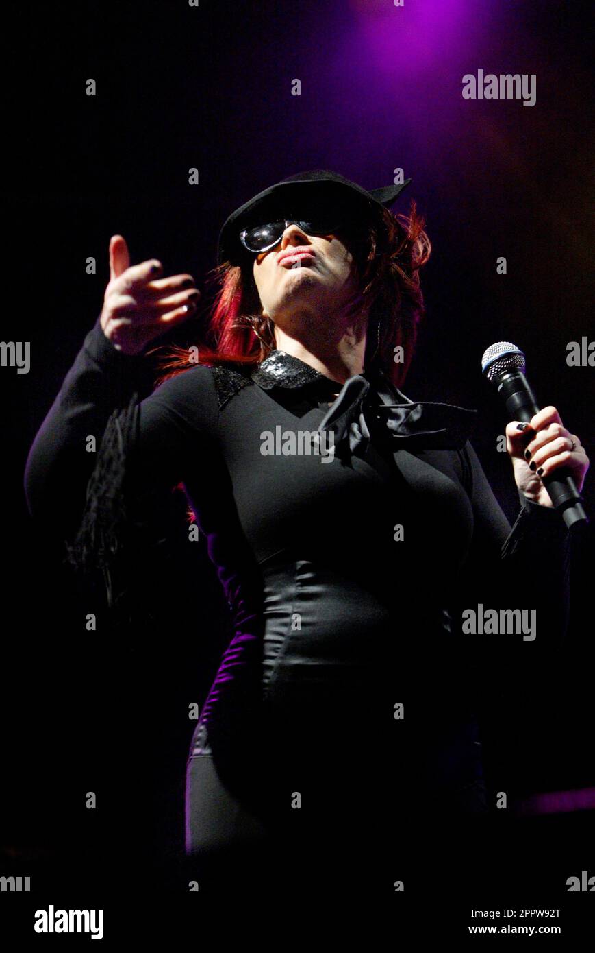Chrissie Amphlett of the Divinyls performing at Homebake, Australia’s ...