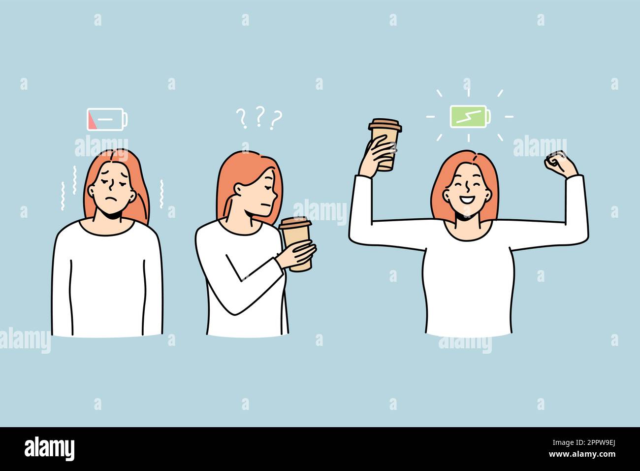 Refresh espresso Stock Vector Images - Alamy