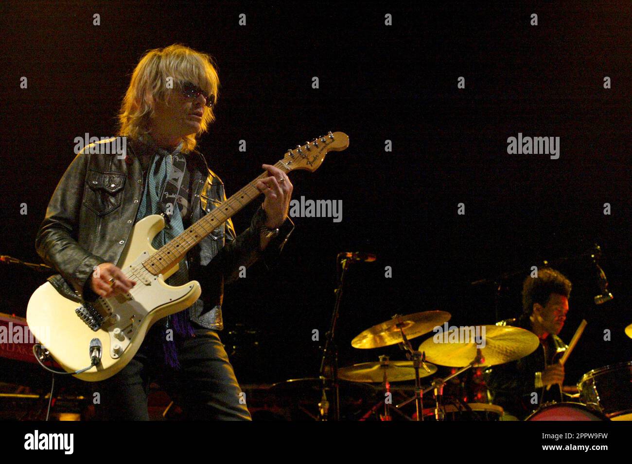 Mark McEntree of the Divinyls performing at Homebake, Australia’s ...