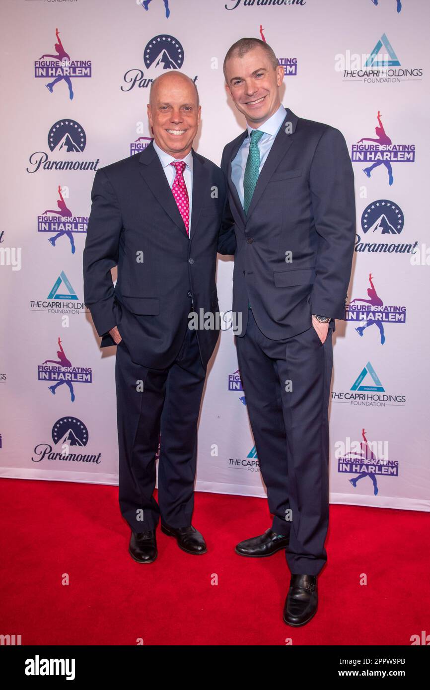 New York, United States. 24th Apr, 2023. Scott Hamilton and Timothy ...