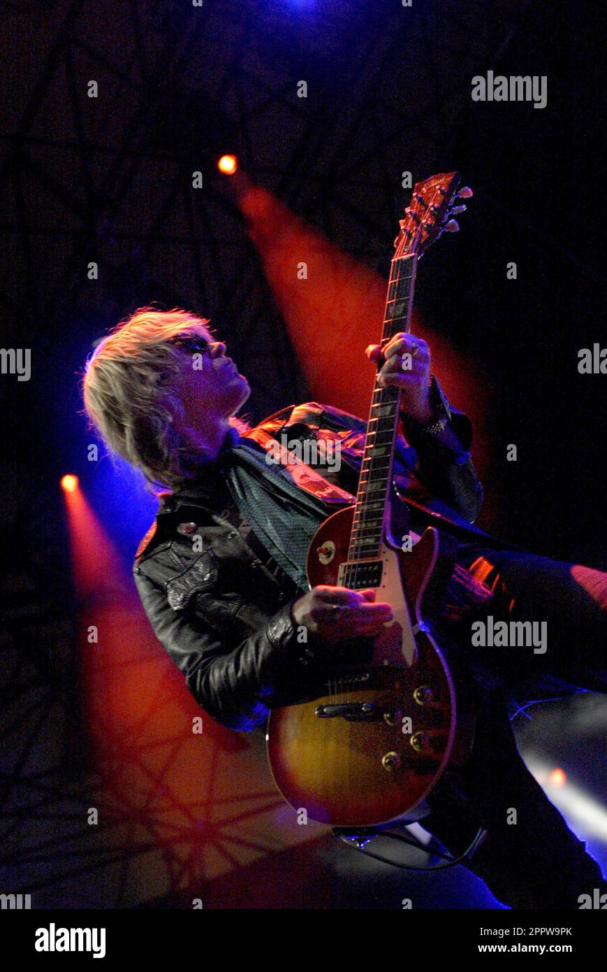 Mark McEntree of the Divinyls performing at Homebake, Australia’s ...