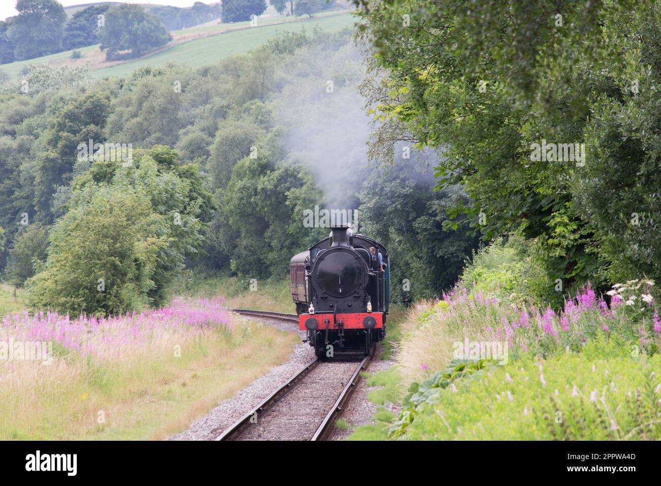 A steam railway gala on the East Lancashire Railway (ELR Stock Photo ...