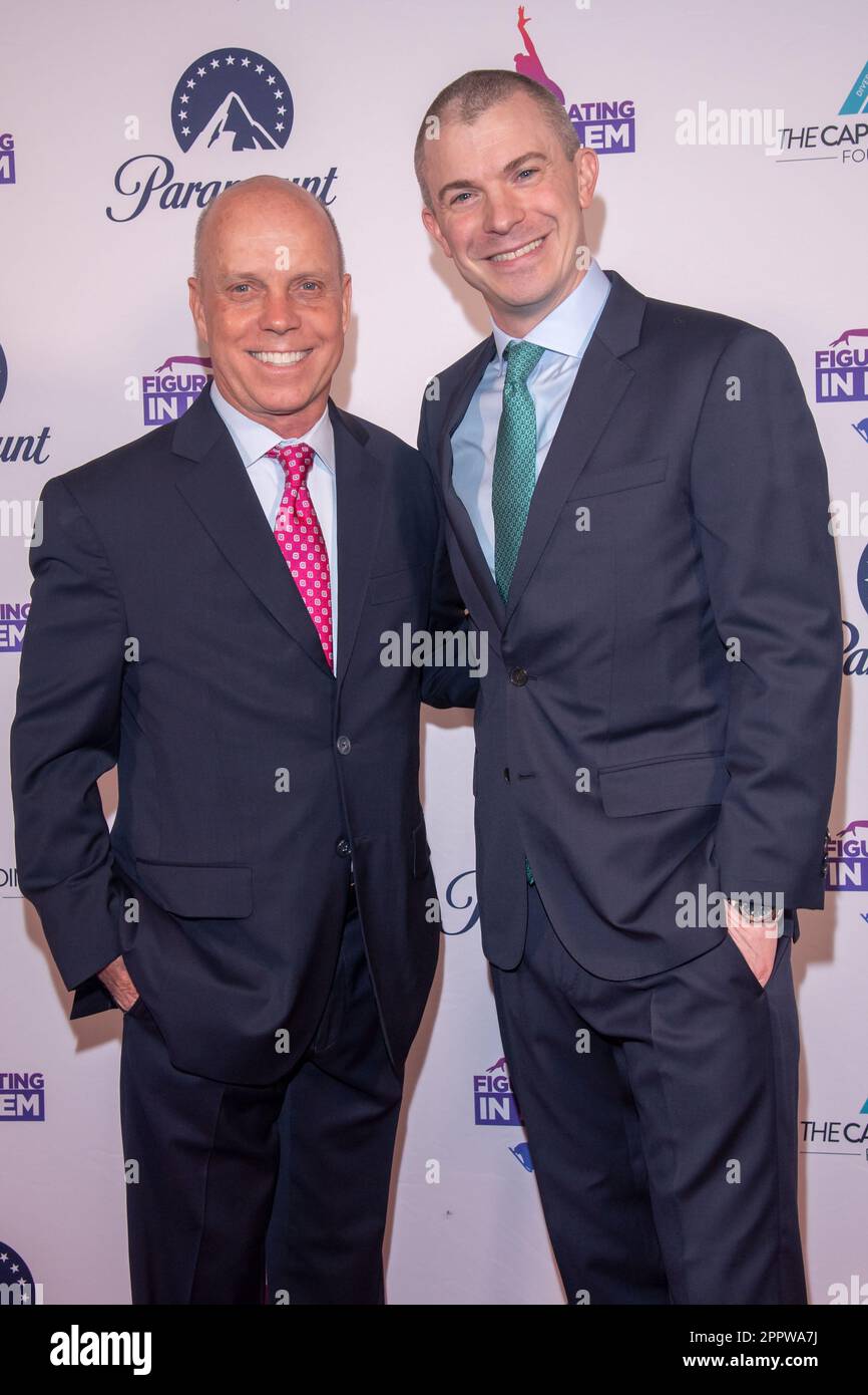Scott Hamilton and Timothy Goebel attend the Figure Skating in Harlem's ...