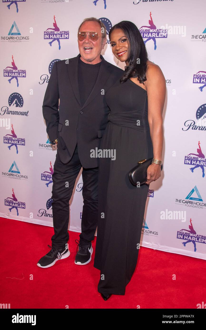 Michael Kors and Audra McDonald attend the Figure Skating in Harlem's ...