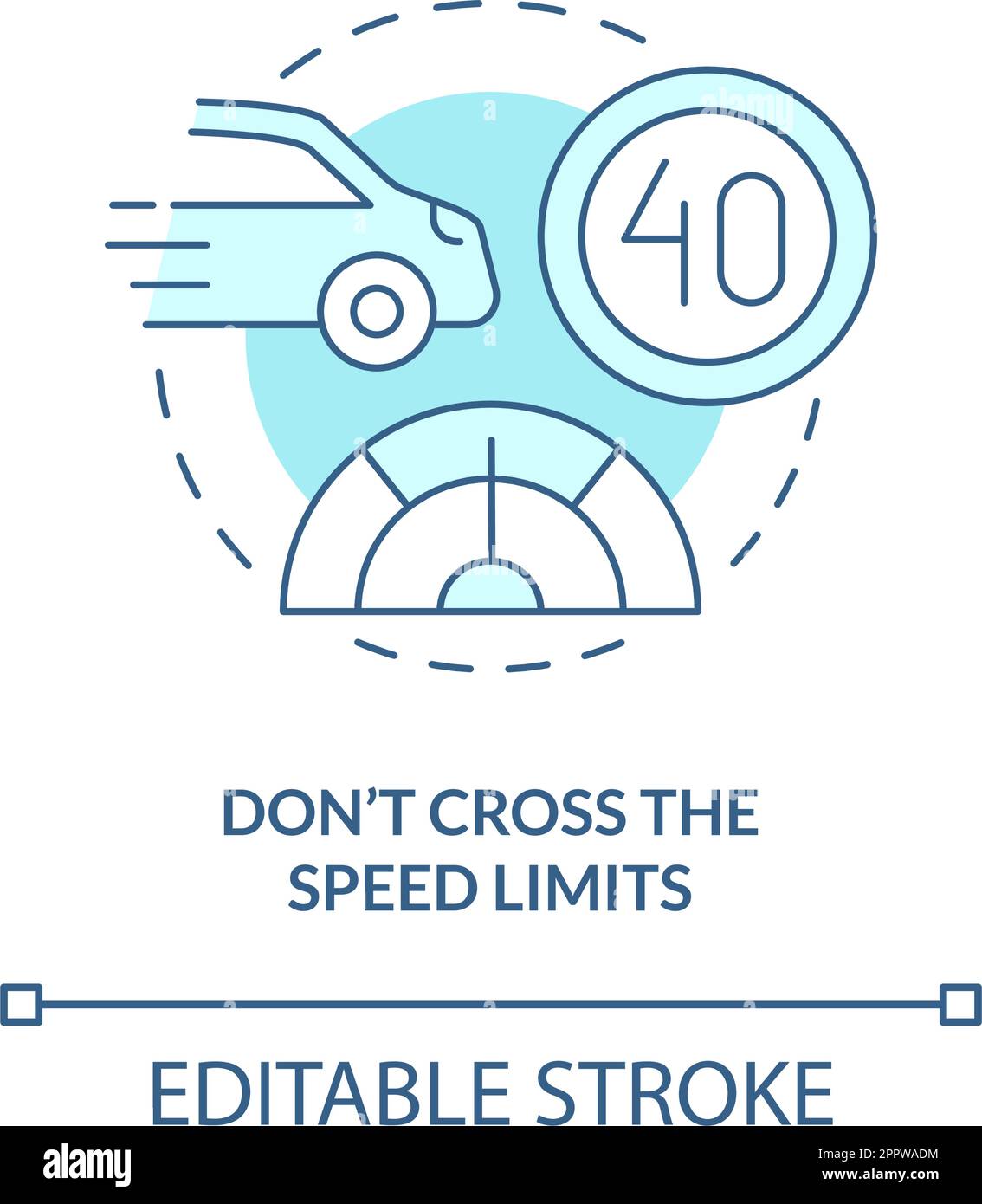 Safe driving logo Stock Vector Images - Alamy