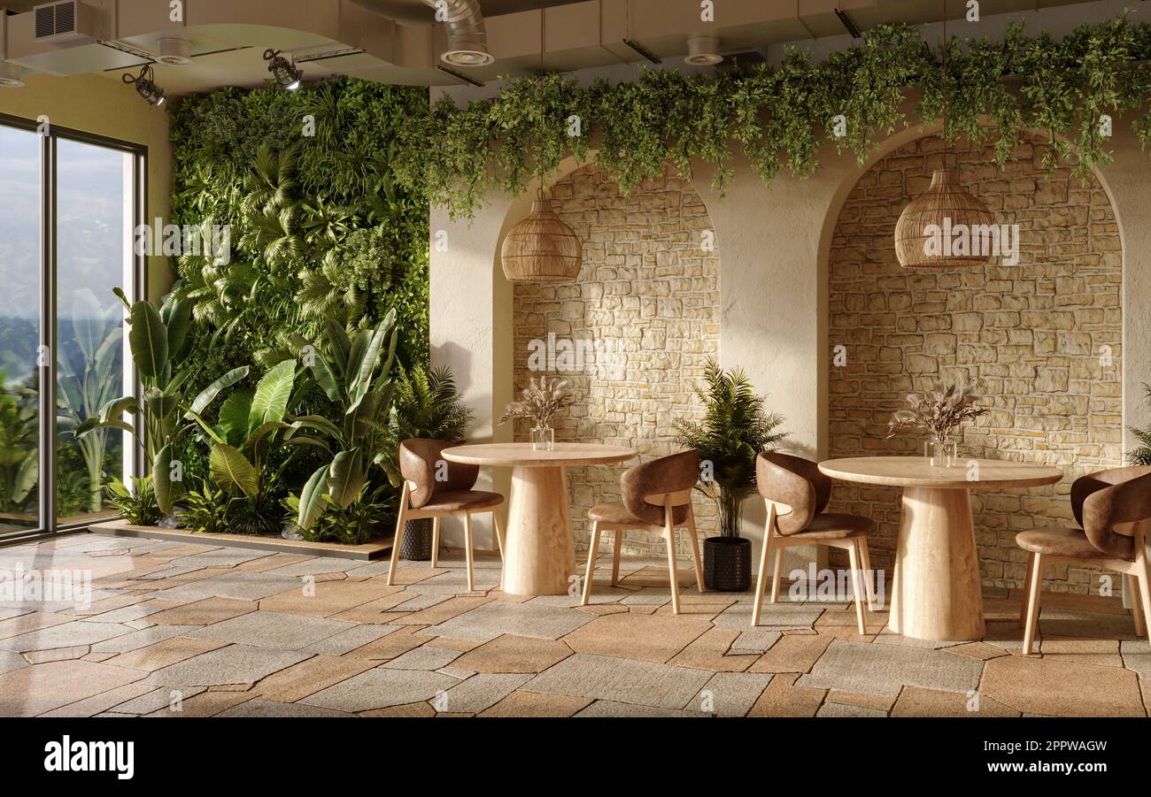 Arched Wall in modern interior design Stock Photo - Alamy