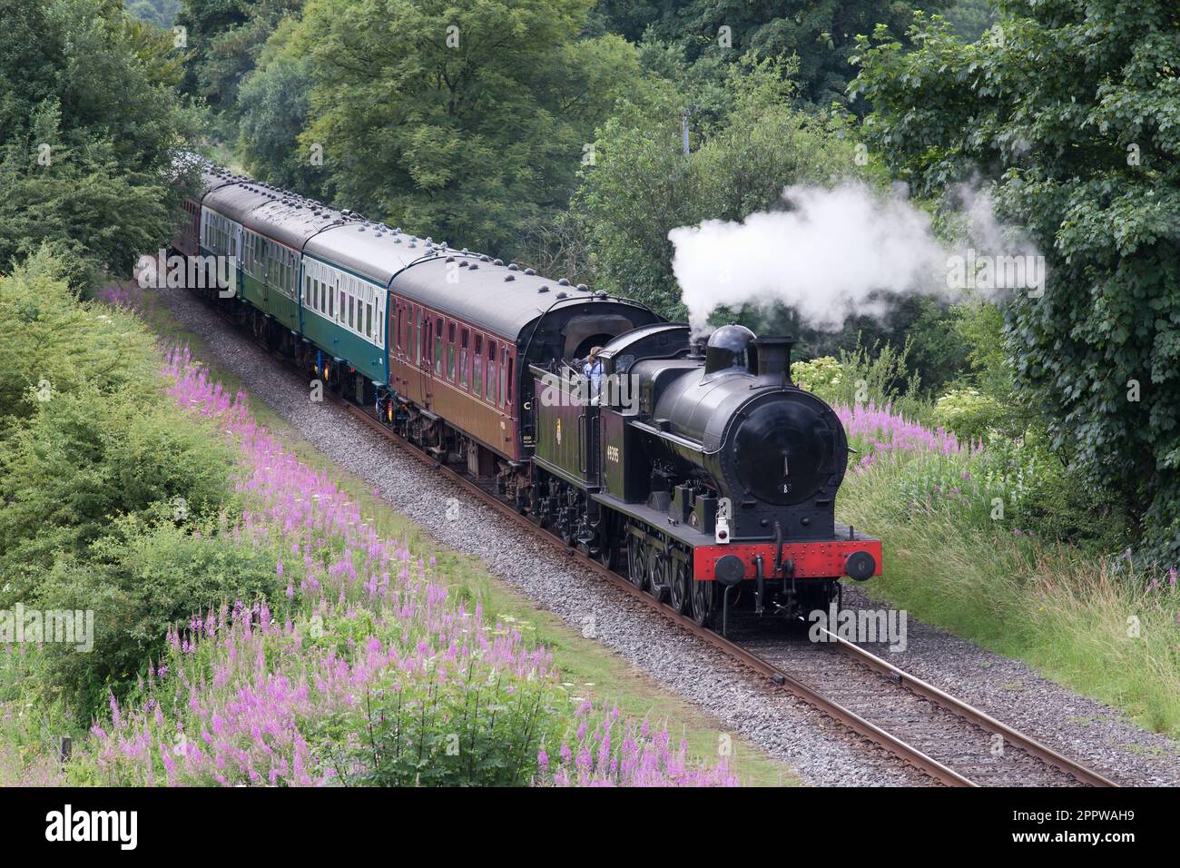 A steam railway gala on the East Lancashire Railway (ELR Stock Photo ...