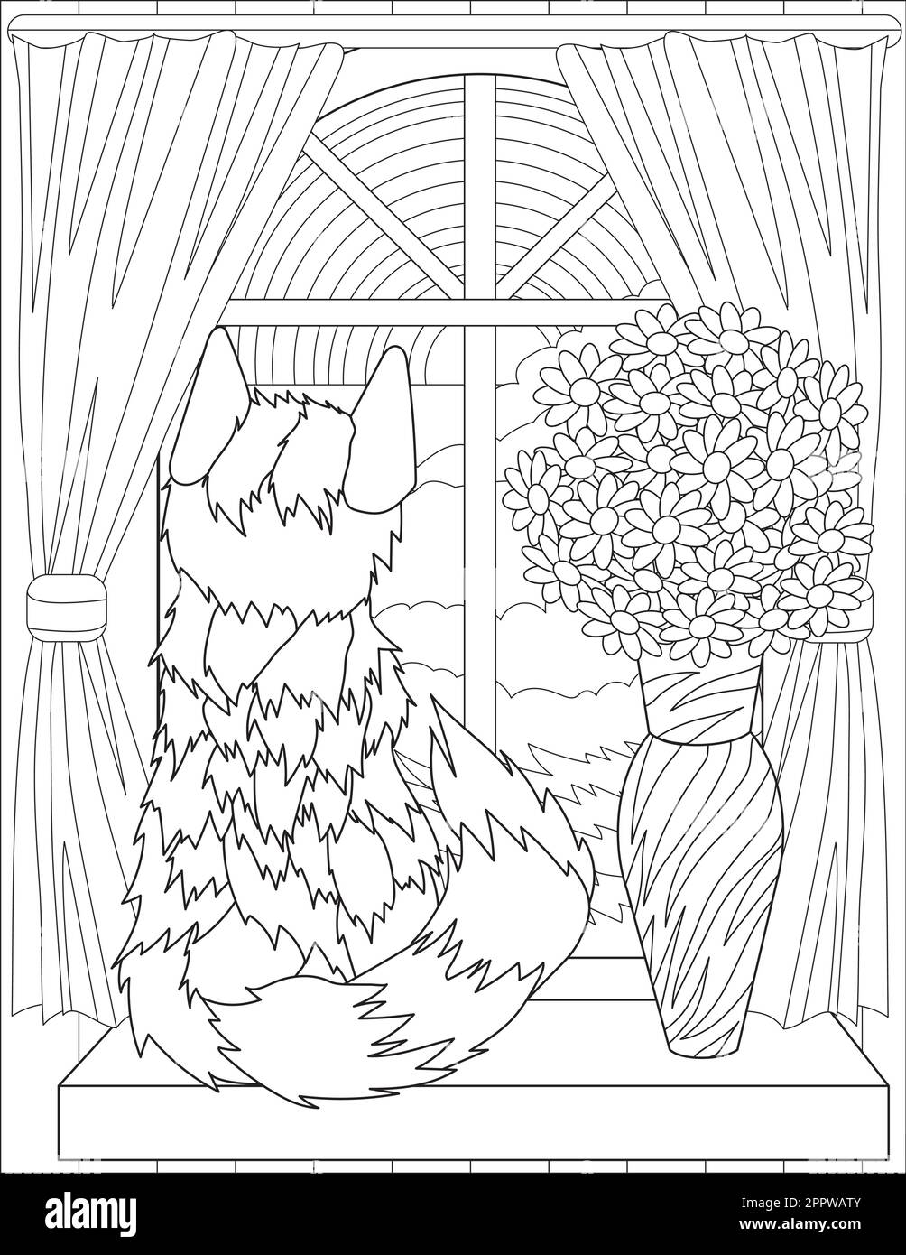 Asymmetrical unequal shaped form format of colourful thing object ...