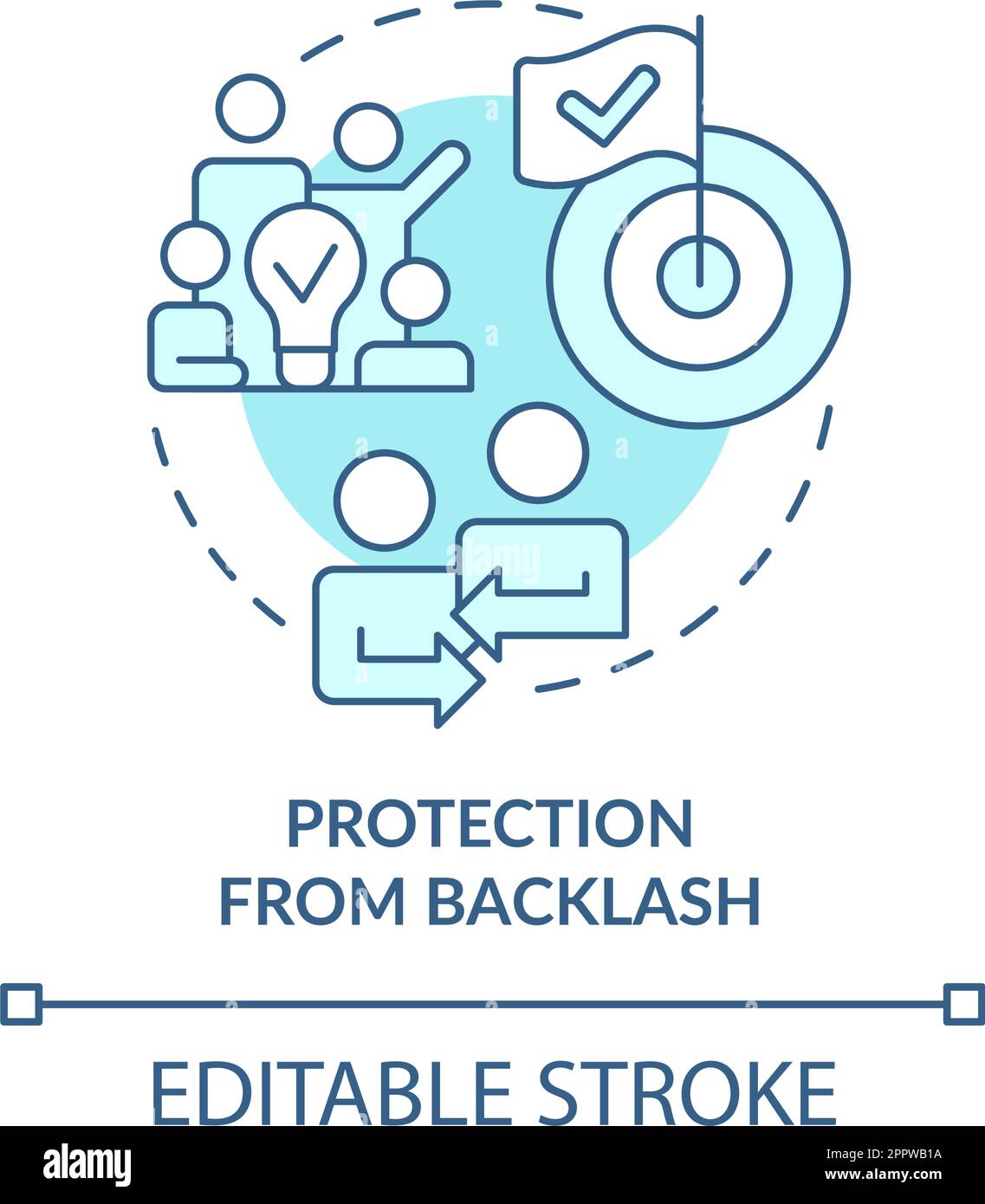Circle backlash symbol hi-res stock photography and images - Alamy