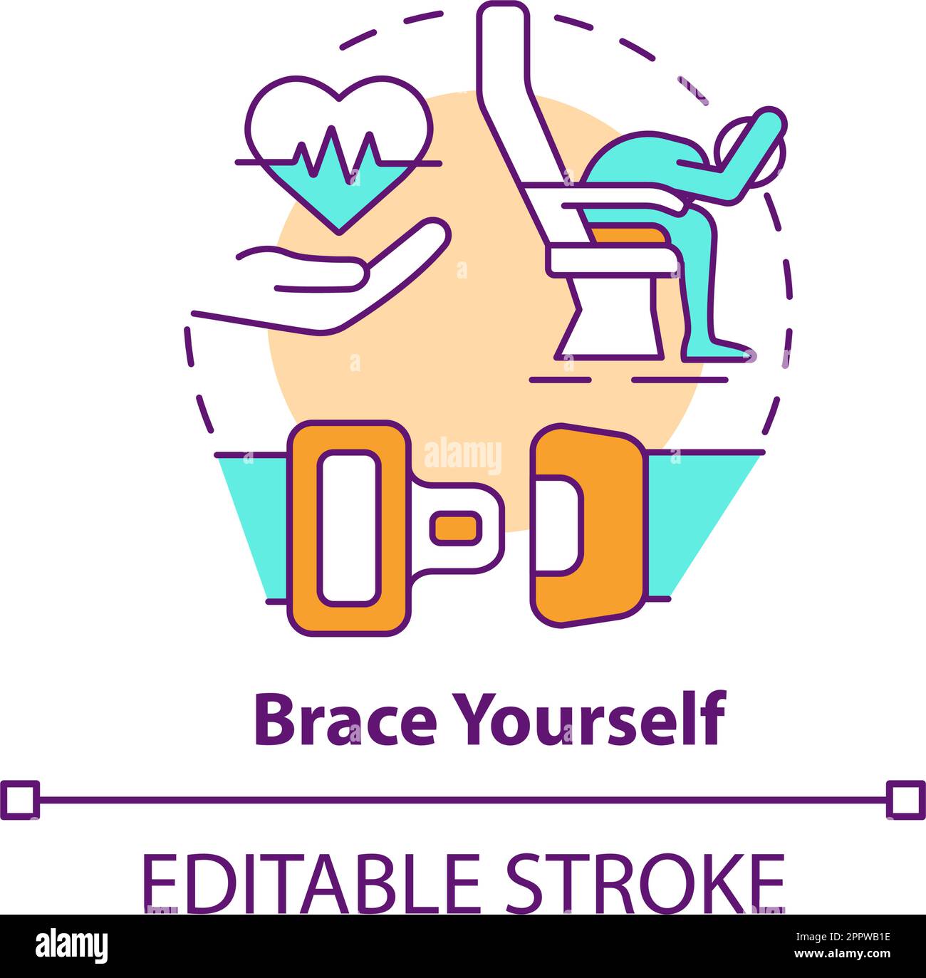 Brace position plane hi-res stock photography and images - Alamy