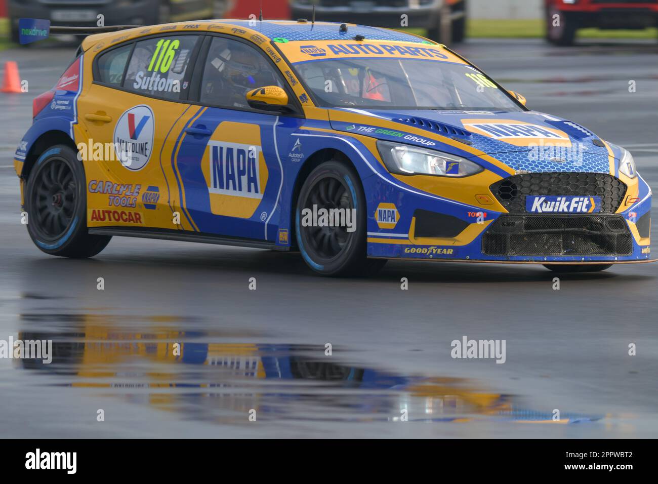 BTCC 2023, British Touring Car Championship, Donington Park Circuit ...