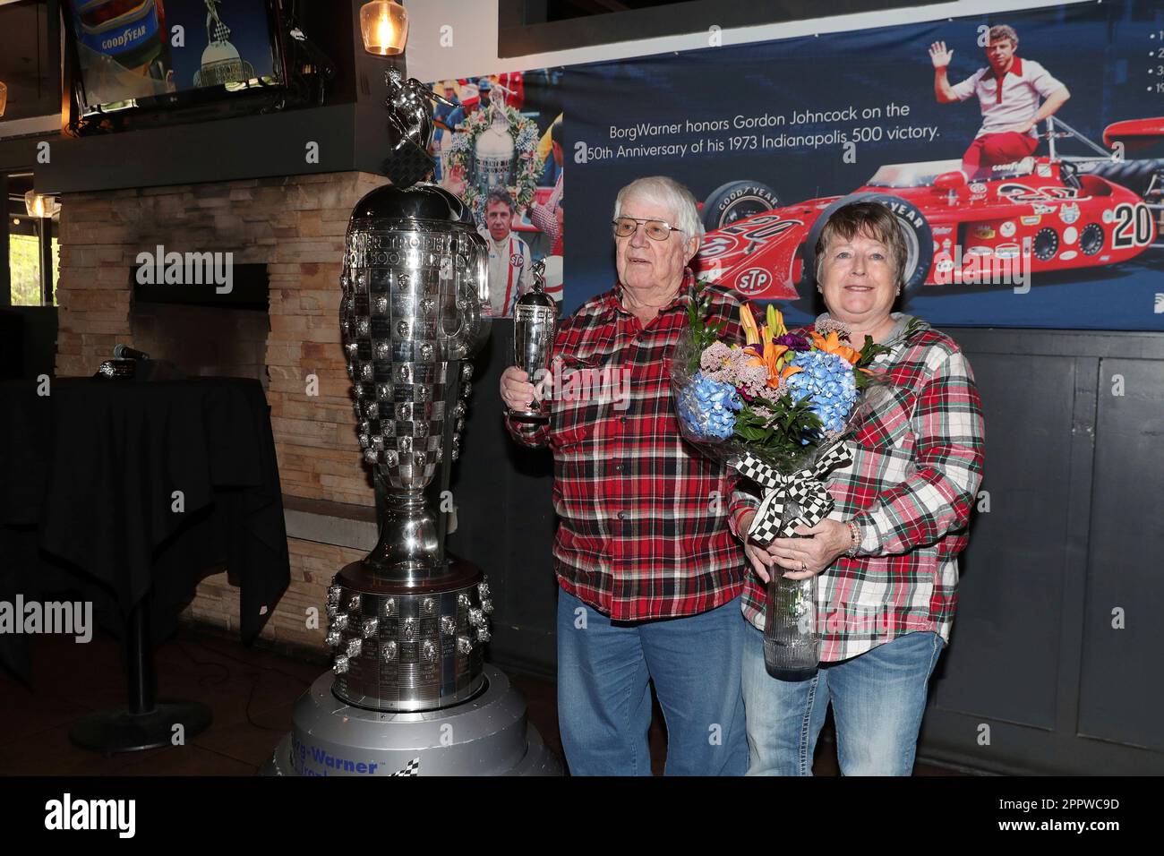 INDIANAPOLIS, IN - APR 24: Two time Indy 500 winning driver Gordon ...