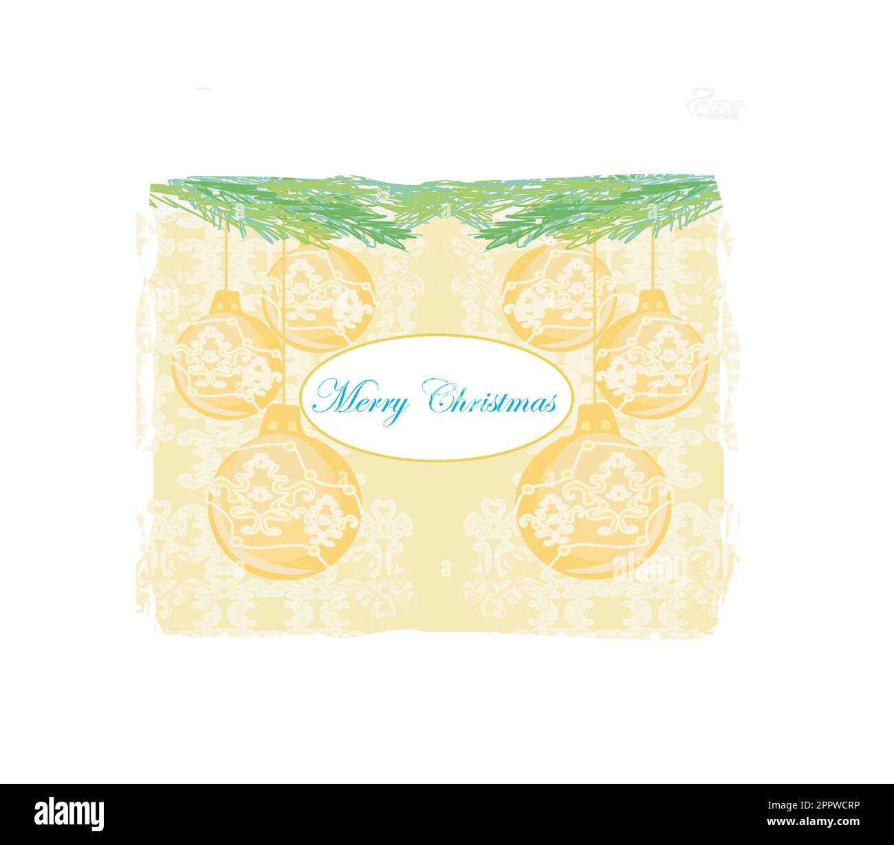 Christmas Framework style card Stock Vector Image & Art - Alamy